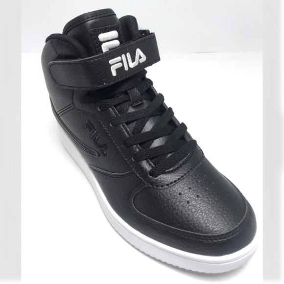 Fila | Shoes | Fila A High Black White Casual Sneakers Mens Shoes Nwt ...